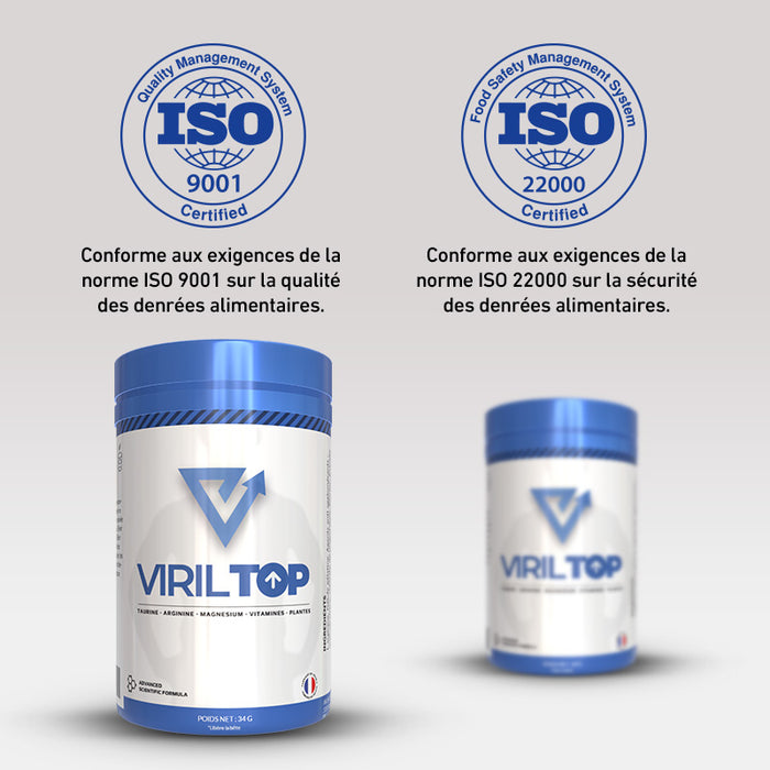 Viril TOP, Stimulateur de Vitalité Masculine - 60 gélules