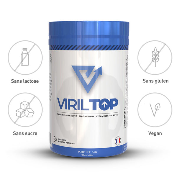 Viril TOP, Stimulateur de Vitalité Masculine - 60 gélules