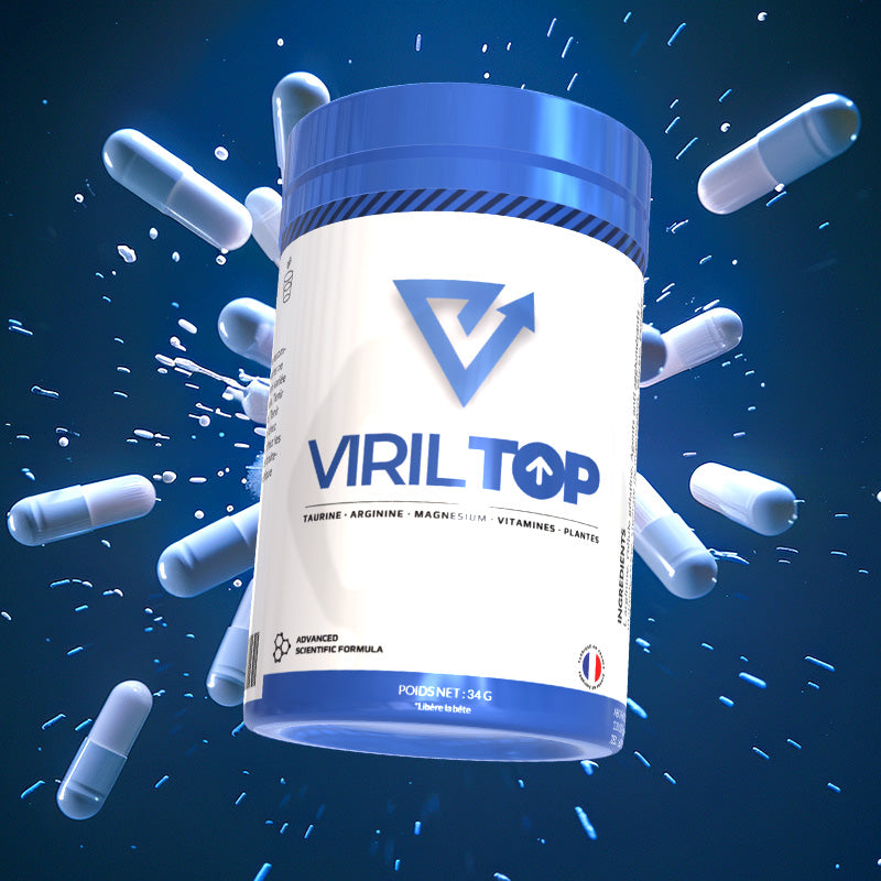 Viril TOP, Stimulateur de Vitalité Masculine - 60 gélules